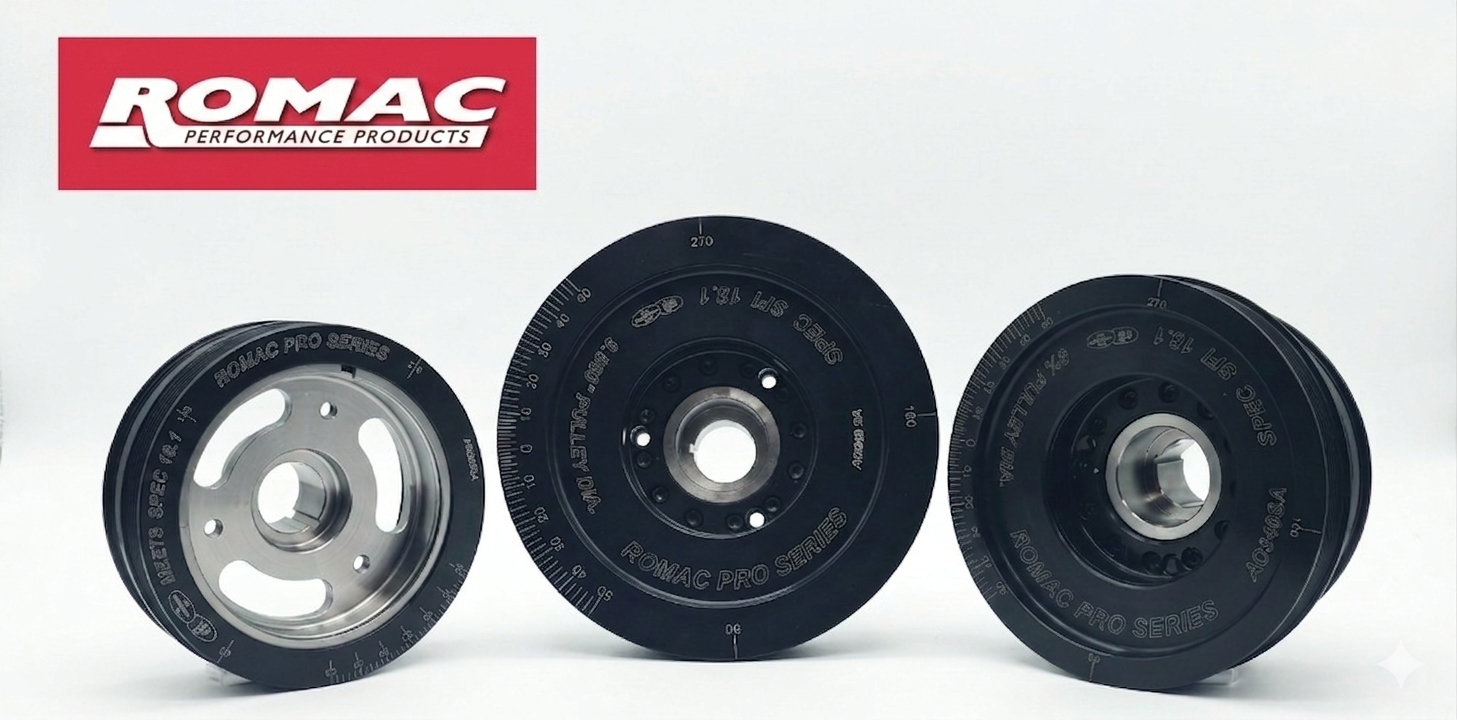 Romac Harmonic Balancers – Malex Motorsports Australia