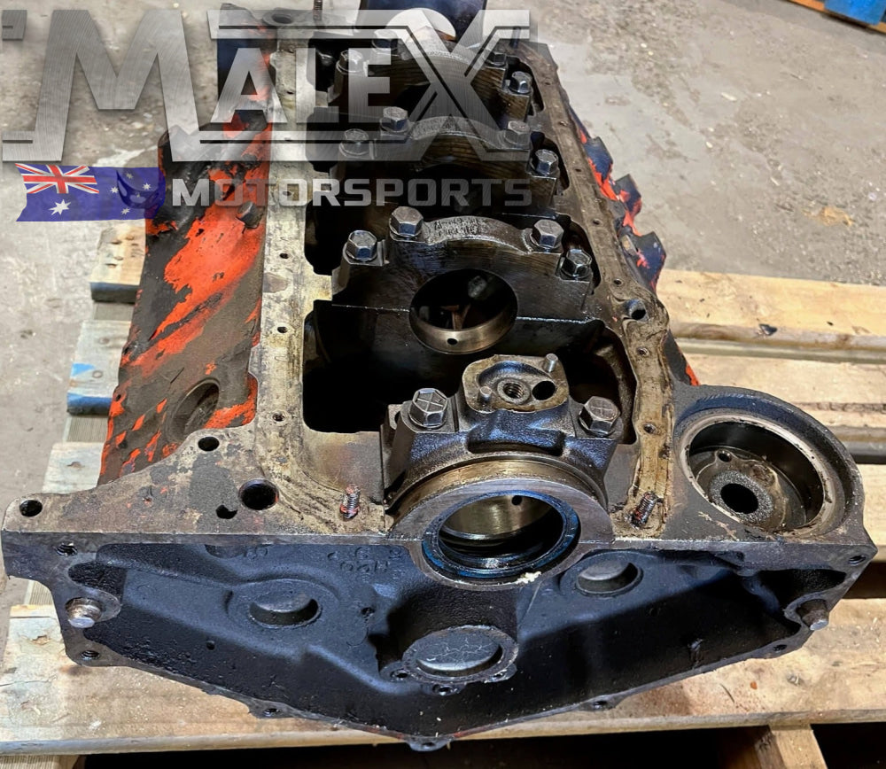 350 SBC Used Engine Block Genuine Gm 4 Bolt Main – Malex Motorsports ...