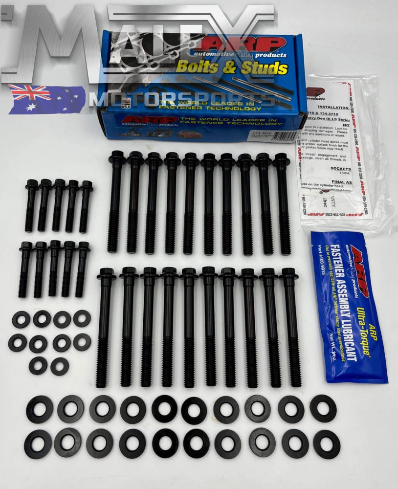 ARP LS Head Bolt Kit Fits LS Late LS1 LS2 LS3 L98 Hex Head 134-3610 ...