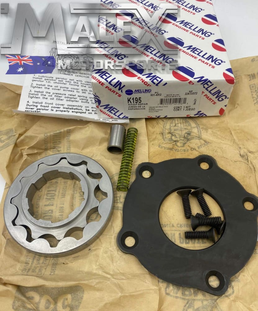 Ecotec L36 and supercharged V6 L67 Melling Oil Pump Kit VS VT VX VY ...