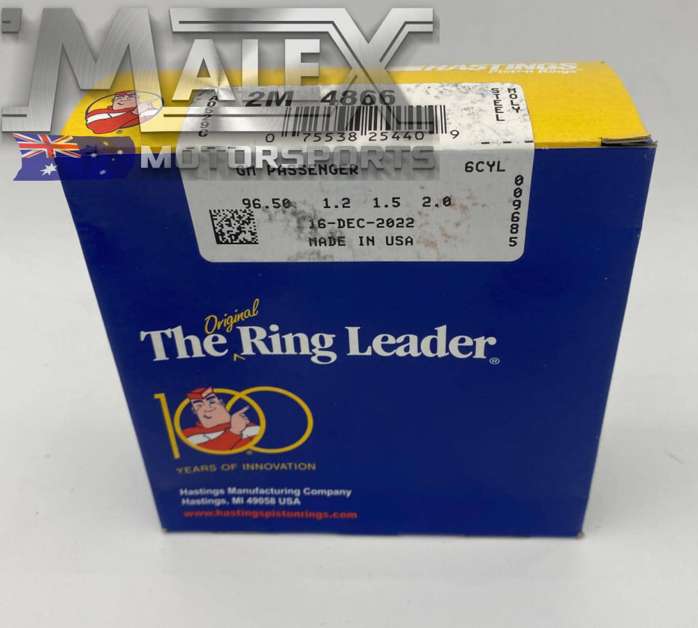 Ecotec L36 and supercharged V6 L67 Piston Rings Hastings USA VS VT VX ...