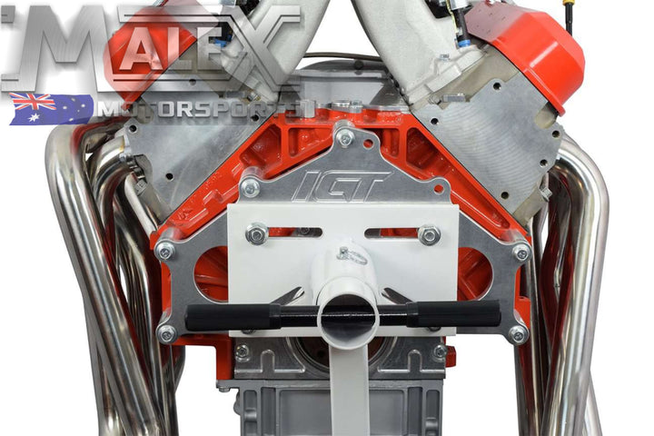 HEAVY-DUTY BILLET ALUMINUM Engine Stand Adapter Plate, Chevy SBC/BBC/LS