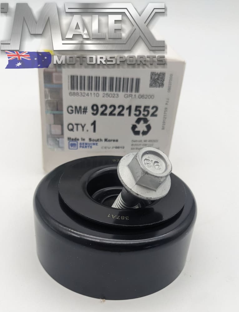 Genuine GM Idler Pulley VE VF L76 L77 L98 LS3 LSA 92221552 – Malex ...