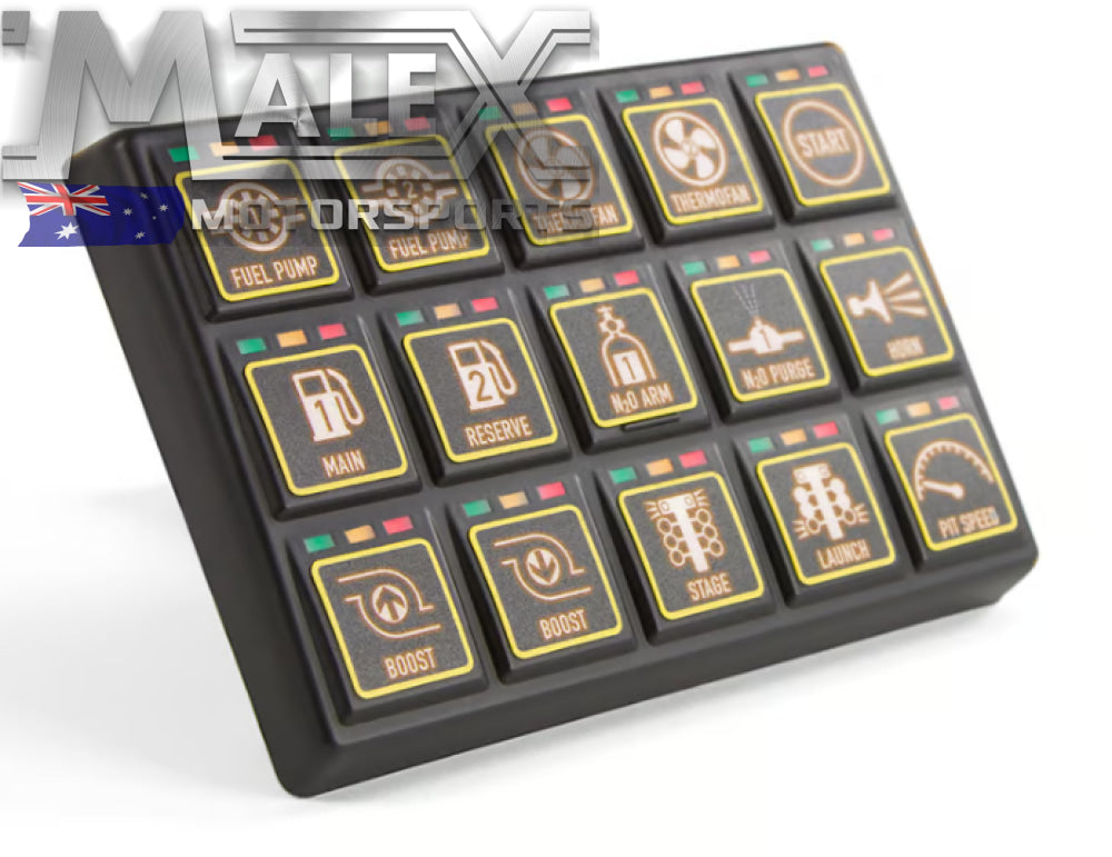 Haltech CAN Keypad 15 button (3x5) – Malex Motorsports Australia