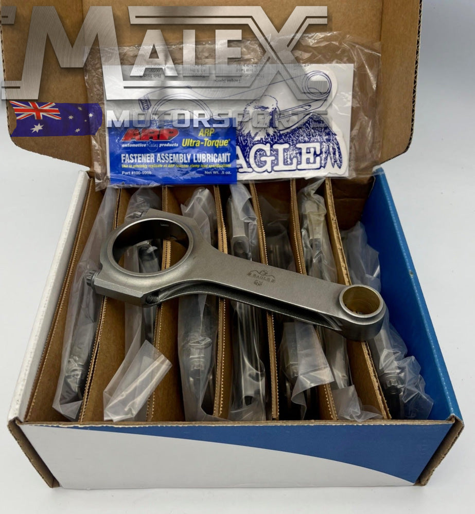 LS 6.125 Conrods Forged Eagle Connecting Rods ARP Bolts LS1 LS2 LS3 St ...