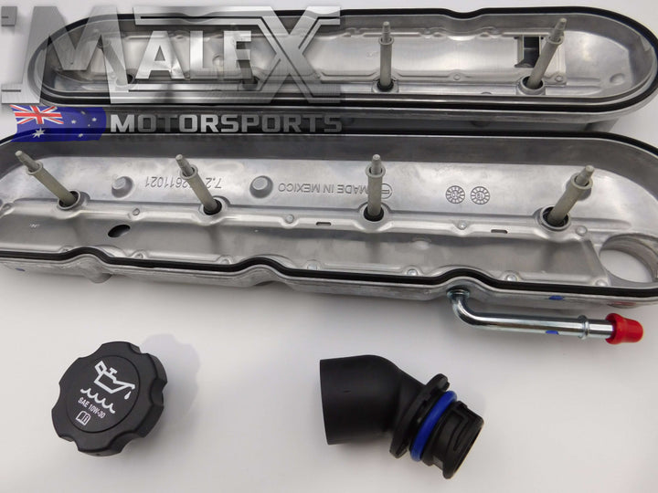 LS3 L98 L77 Rocker Covers New GM with bolts and gaskets HSV VE VF Malex Motorsports Australia